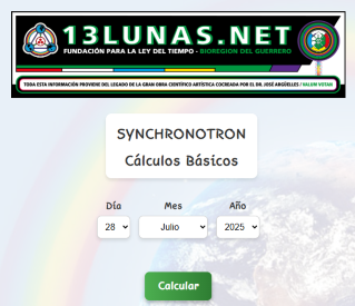 SYNCHRONOTRON Calculos básicos