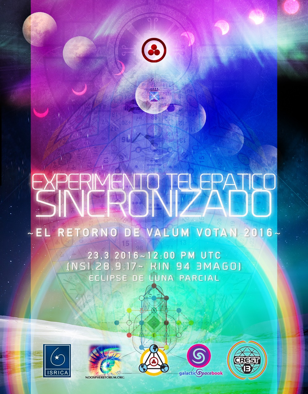 EXPERIMENTO TELEPÁTICO SINCRONIZADO "EL RETORNO DE VALUM VOTAN" 2016